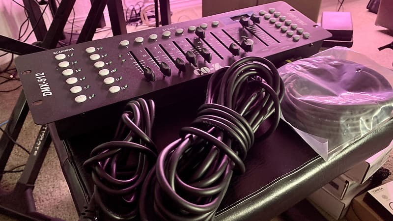 CO-Z DMX Controller DMX-512 & DMX-192 2 Free DMX Cables | Reverb