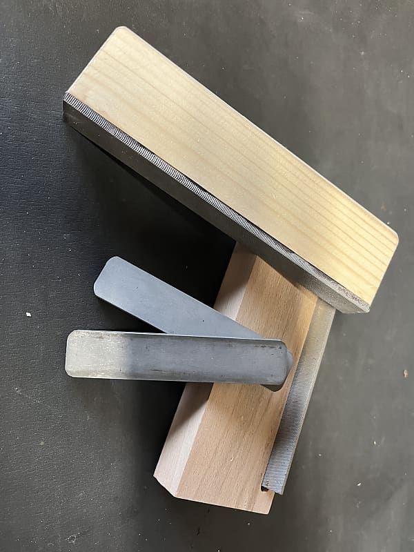 Neck File set, bevel, Hosco fret crowning files, fret | Reverb