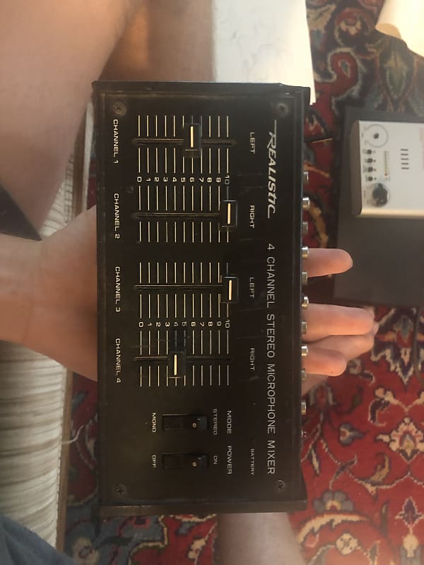 Realistic Mic mixer 1960s | Reverb
