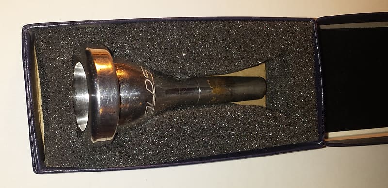 Vintage OLDs 12C Trombone Tuba Mouthpiece circa 1960 silver | Reverb