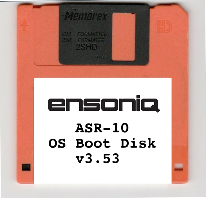 Ensoniq ASR-10 OS Operating System Boot Disk v3.53 - US | Reverb