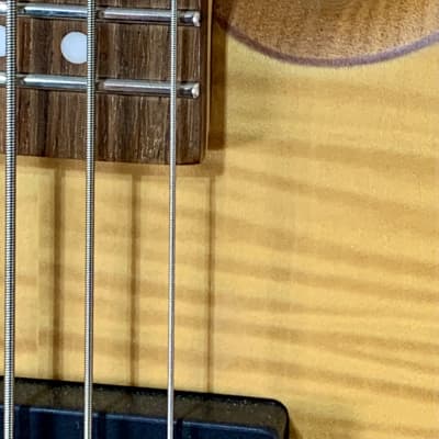 Beautiful Schecter Diamond Series Custom 5 Active Bass & Case | Reverb