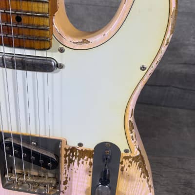 Custom Build 50s White Guard Telecaster 2024 - Shell Pink | Reverb