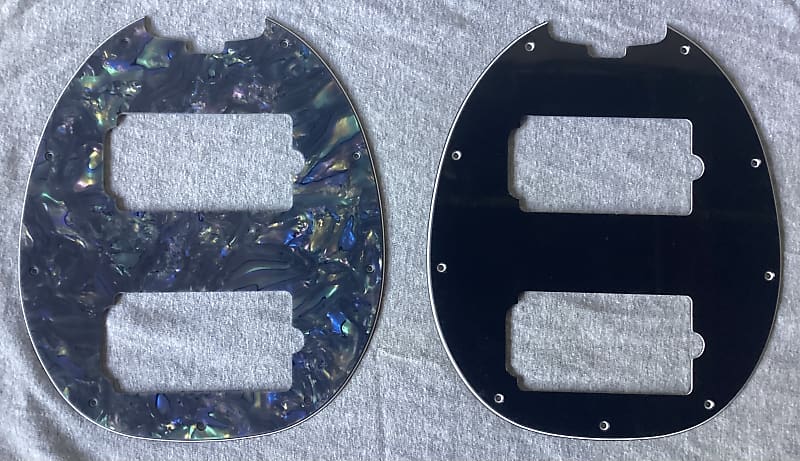 Lot of 2 Chandler pickguards for Ernie Ball Music Man | Reverb