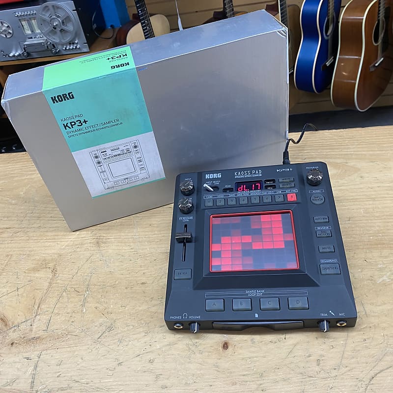 Korg Kaoss Pad KP3+ Dynamic Effect & Sampler | Reverb