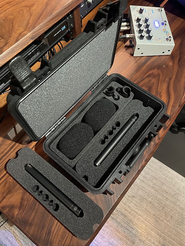 DPA 4011a Matched Pair in Custom Case 2017 Matte Black | Reverb UK