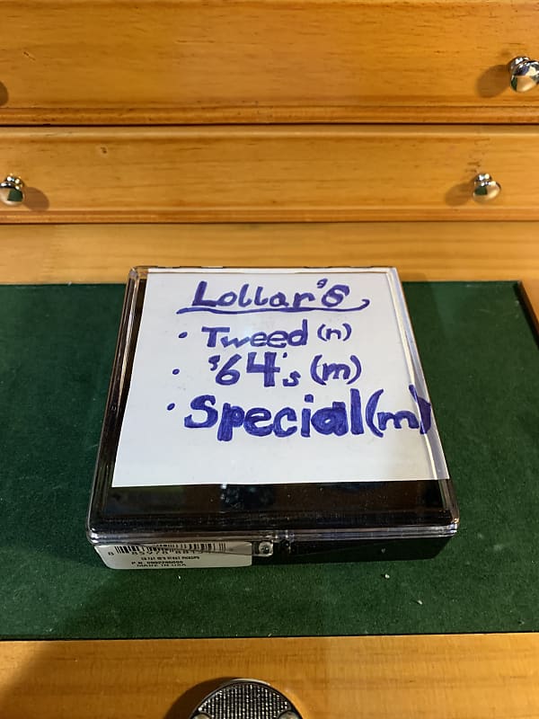 Lollar Tweed (neck) - ‘64 (middle) - Special (middle) Jason | Reverb