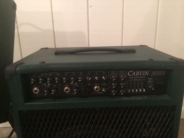 Carvin AG100D Dark Green/Black | Reverb