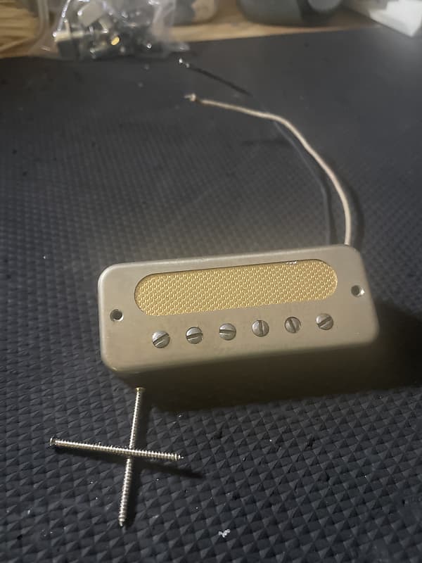 Gemini Pickups P90-sized Tiesco-spec Goldfoil 2020 | Reverb