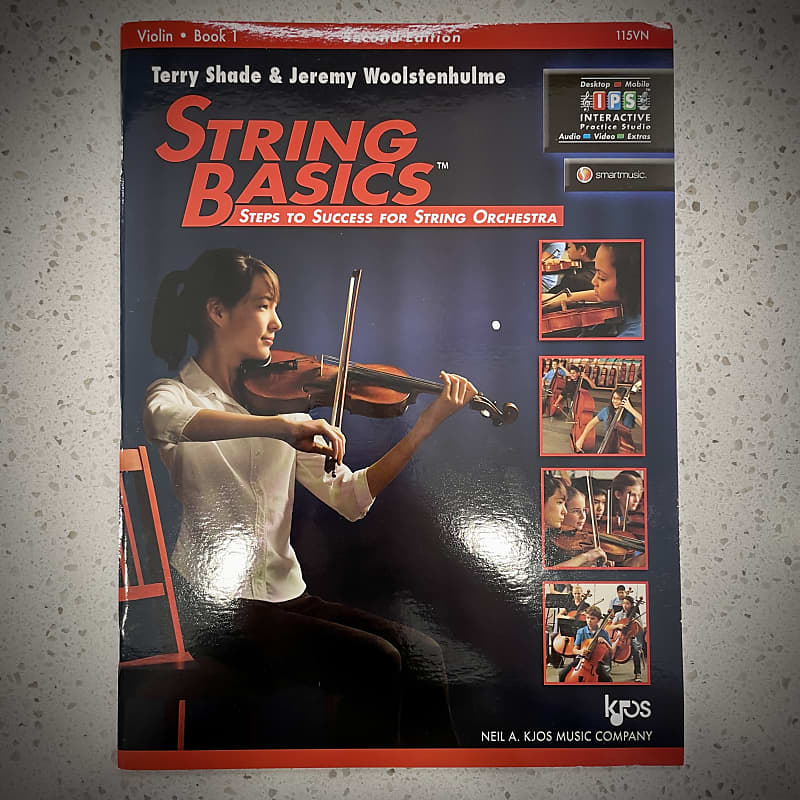 KJOS String Basics For String Orchestra Violin Method Book 1 | Reverb