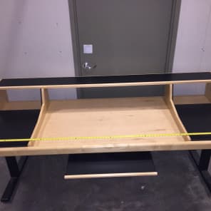 Custom Mixing Console Desk Maple/Black | Reverb