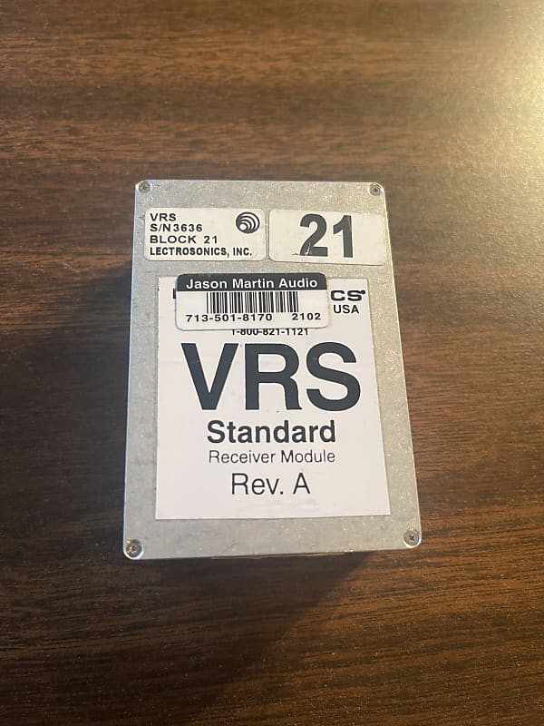 Lectrosonics VRS Receiver Module Block 21 | Reverb