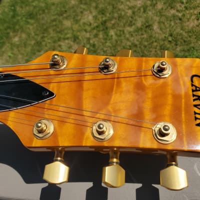 Vintage 1994 Carvin DC 150 Quilted Maple w/ OHSC | Reverb