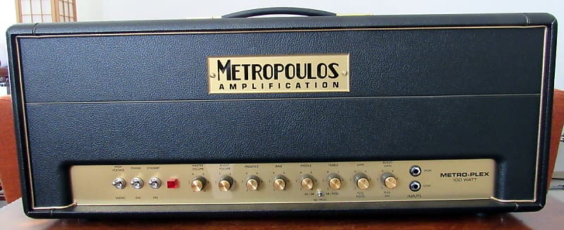 Metropoulos Metro-Plex 100/50 Watt Head - Guitar | Reverb