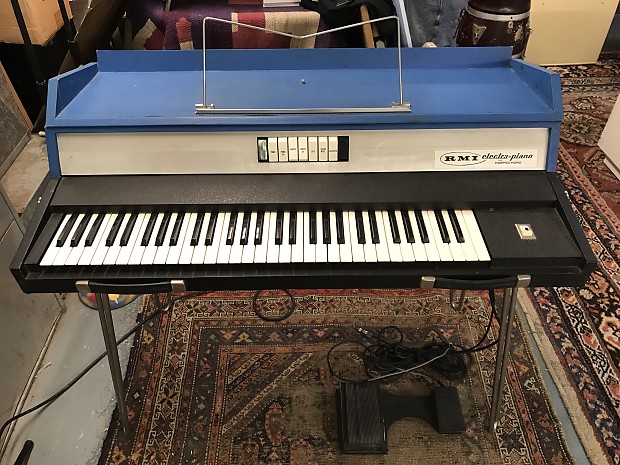 RMI Electra piano and harpsichord 60s/70s Blue | Reverb