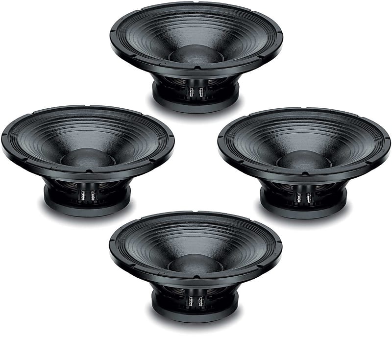 4x 18 Eighteen Sound 15MB700 Very High Output Mid-Bass | Reverb