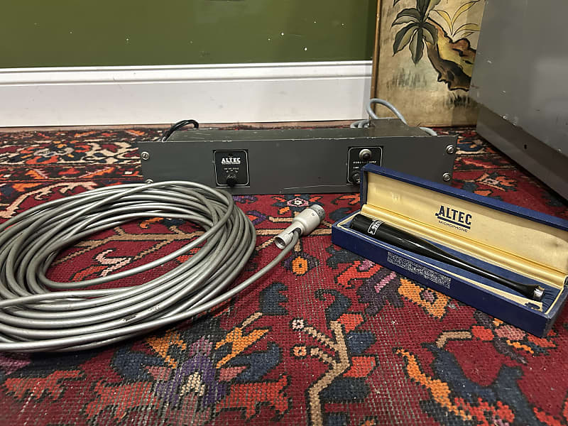 Altec M11 “coke bottle” vintage tube condenser microphone | Reverb UK