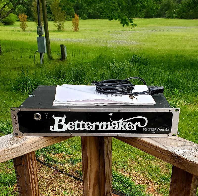 Bettermaker 232P Remote MKII Mastering EQ | Reverb