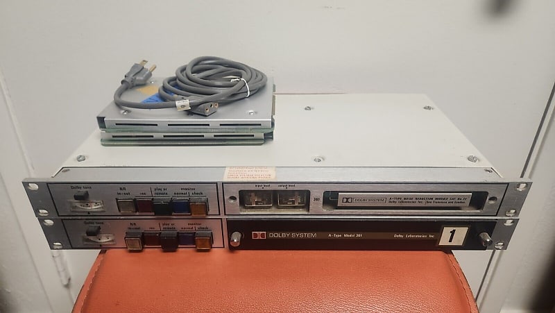 Dolby A Type Cat 22 Type 361 Noise Reduction Units Vintage w/ | Reverb