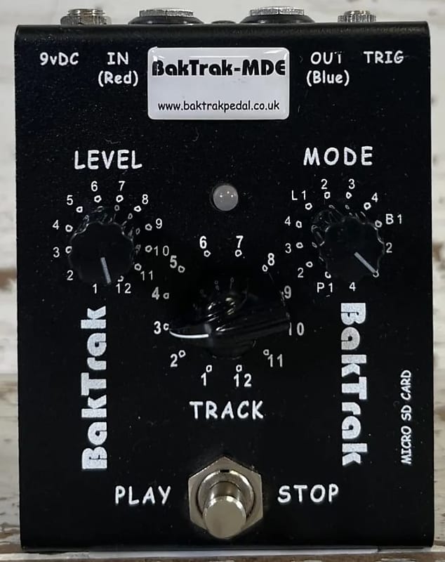 BakTrak MDE Playback Pedal | Reverb UK