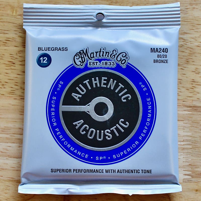 Martin MA240 Authentic Acoustic SP Strings 80/20 Bronze | Reverb