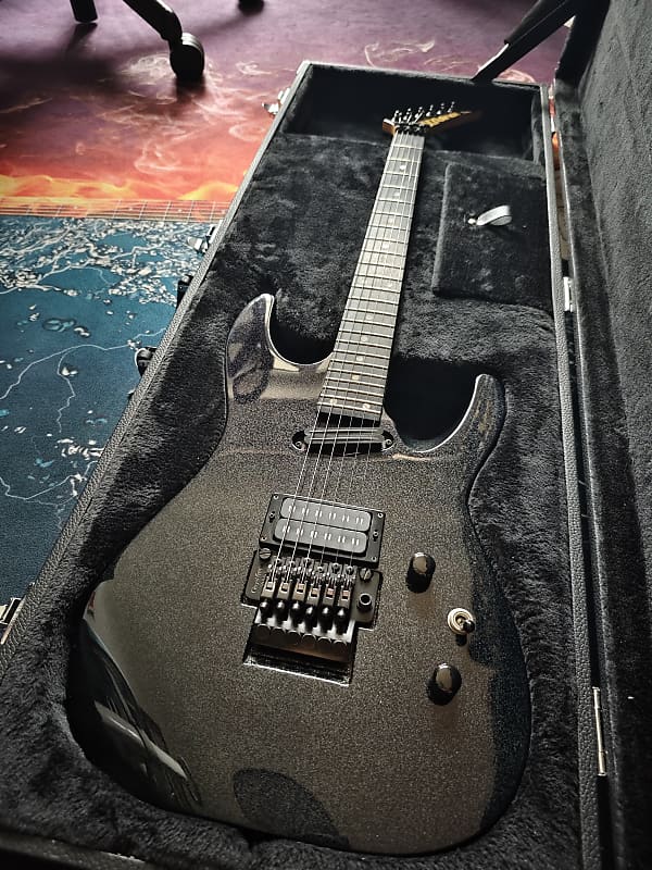Kramer proaxe 1989 - black sparkle | Reverb