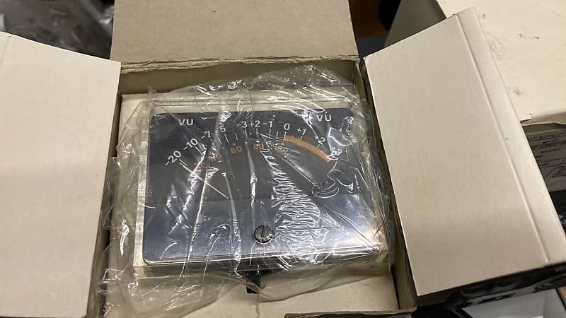 Ernest Turner VU Meter NOS Pair for Neve EMI BBC | Reverb Australia