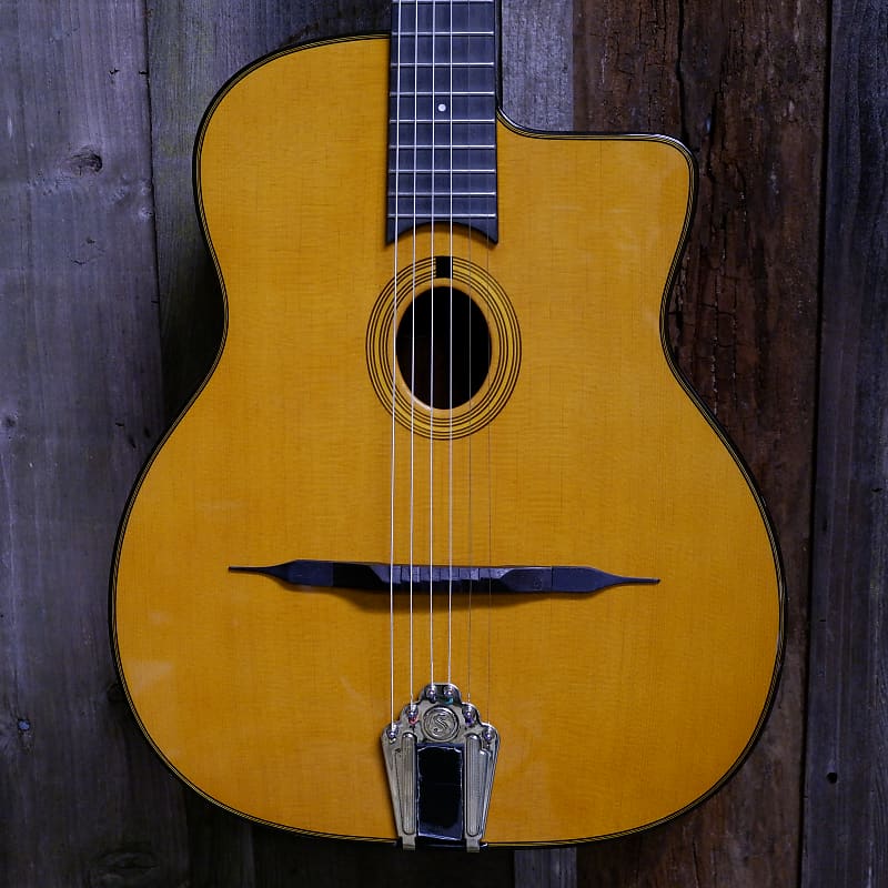 Gitane DG-255 Petite Bouche Gypsy Jazz Manouche Guitar w/ Gig | Reverb