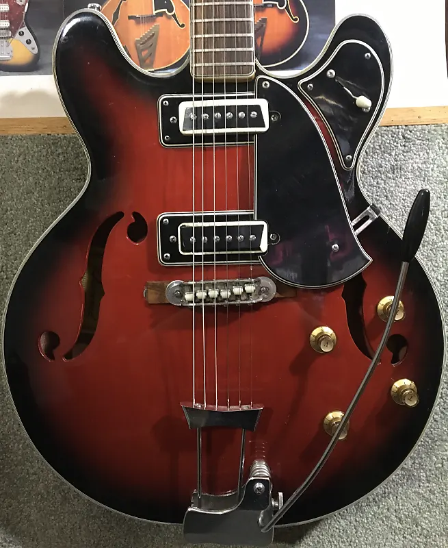 Aria 1202T Diamond 1960's Sunburst | Reverb