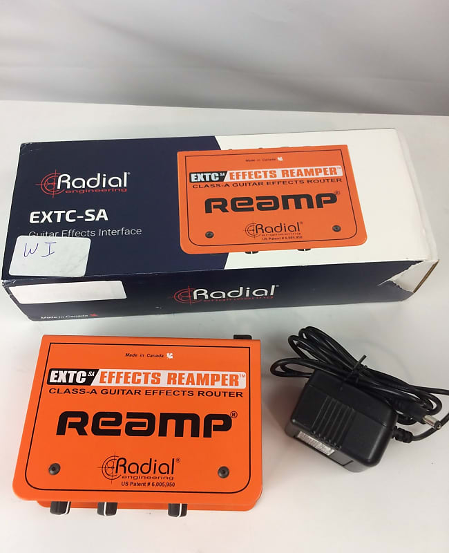 Radial Engineering EXTC-Stereo Mixer Effects Loop | Reverb