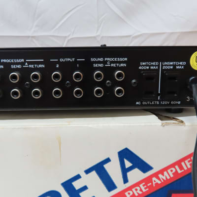 Vintage Nikko Beta 50II Preamplifier - Beta 50 II Preamp w/ | Reverb