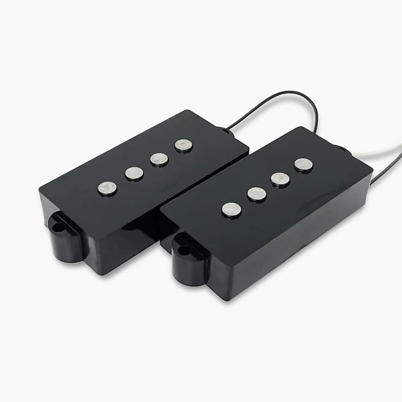 Razor Mangetsu Full Moon Pickup for Precision Bass Black | Reverb