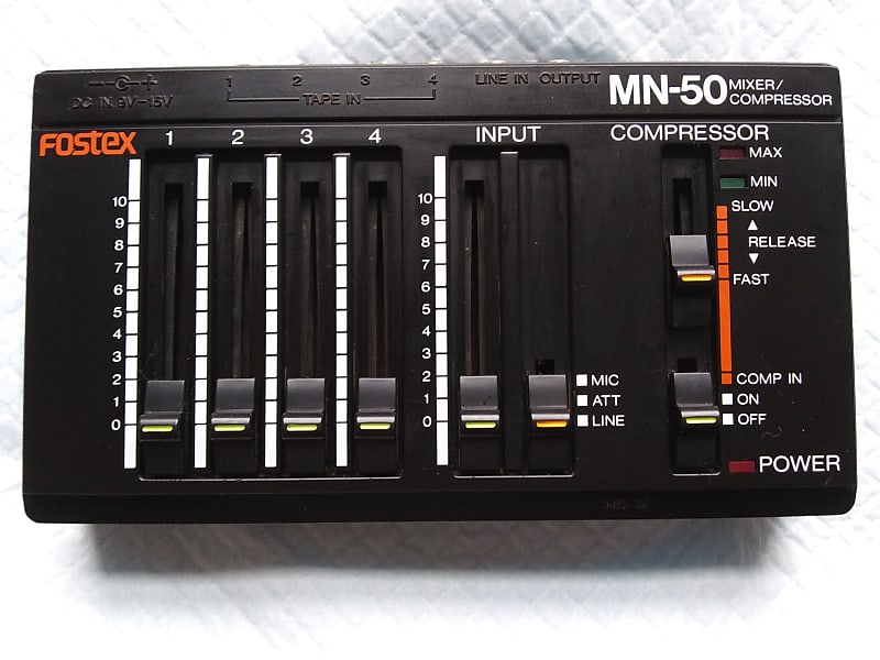 Fostex MN-50 Mixer/Compressor | Reverb