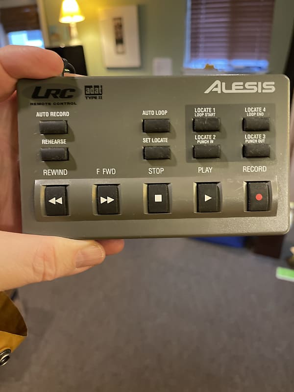 Alesis LRC ADAT Type II remote control 1990’s | Reverb