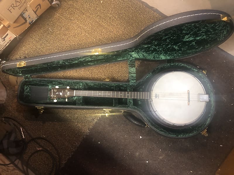 Harmony Reso-Tone Four String Banjo With Case 1950’s ? | Reverb