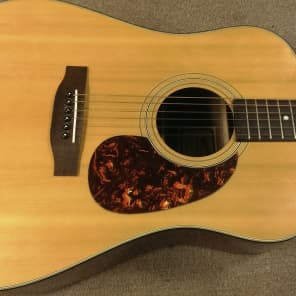 Late 1980’S Martin Sigma Dm-2 Dreadnought Acoustic Guitar, | Reverb