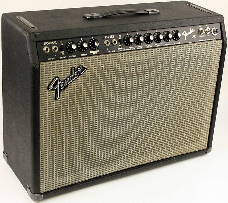 Fender 30 2-Channel 30-Watt 1x12" Guitar Combo 1980 - 1981 | Reverb