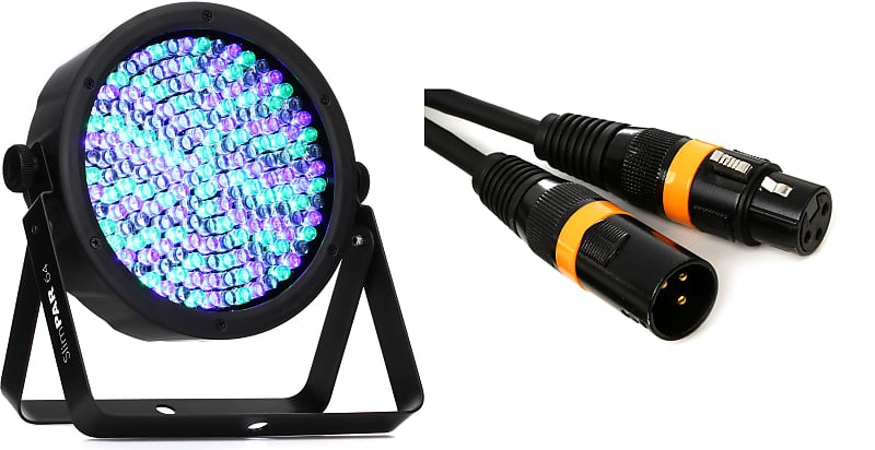 Chauvet DJ SlimPAR 64 Low Profile RGB Par Bundle with | Reverb