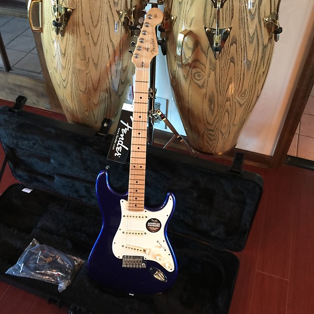 Fender American Standard Stratocaster Metallic Blue | Reverb