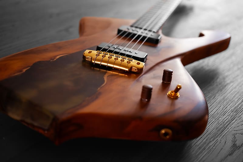 Strutt Guitars, The Death Tree Guitar, 2023 - Bartop epoxy | Reverb