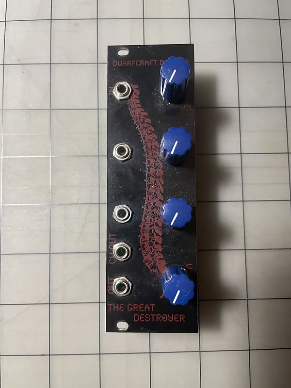 Dwarfcraft Devices Great Destroyer Eurorack Black | Reverb