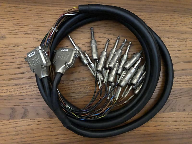 16 Channel Canare D-sub DB25 to 1/4" TRS Snake Cable | Reverb