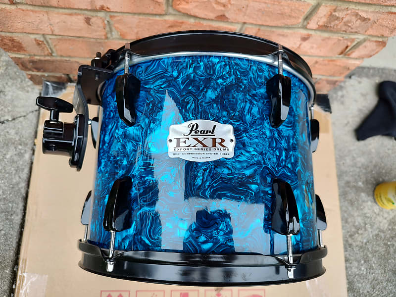 Pearl EXR Export 12" Tom in Blue Strata w/ FREE ISS Tom | Reverb