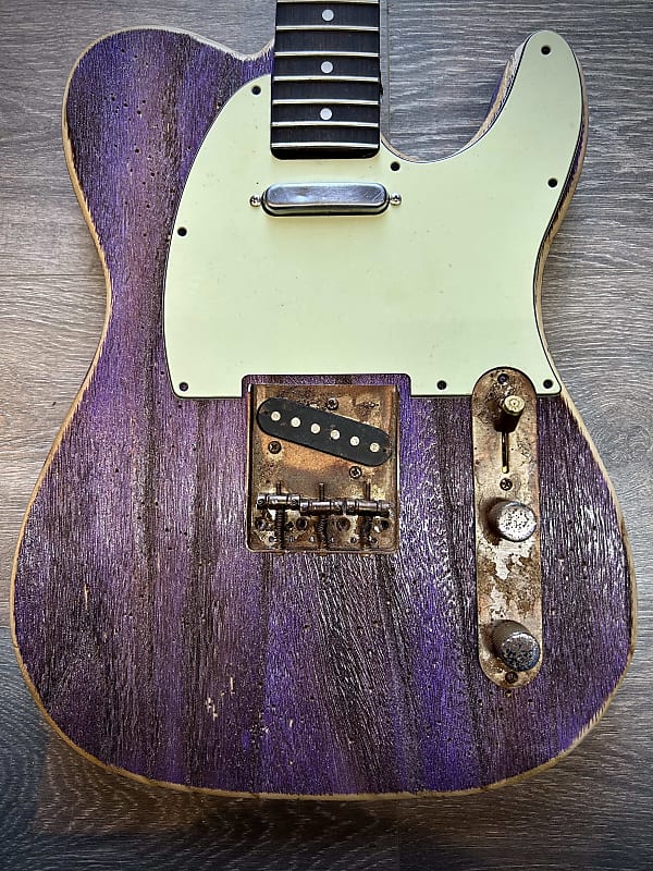 Pistols Crown Barncaster Tele GUITAR BODY ONLY PARTCASTER USA | Reverb