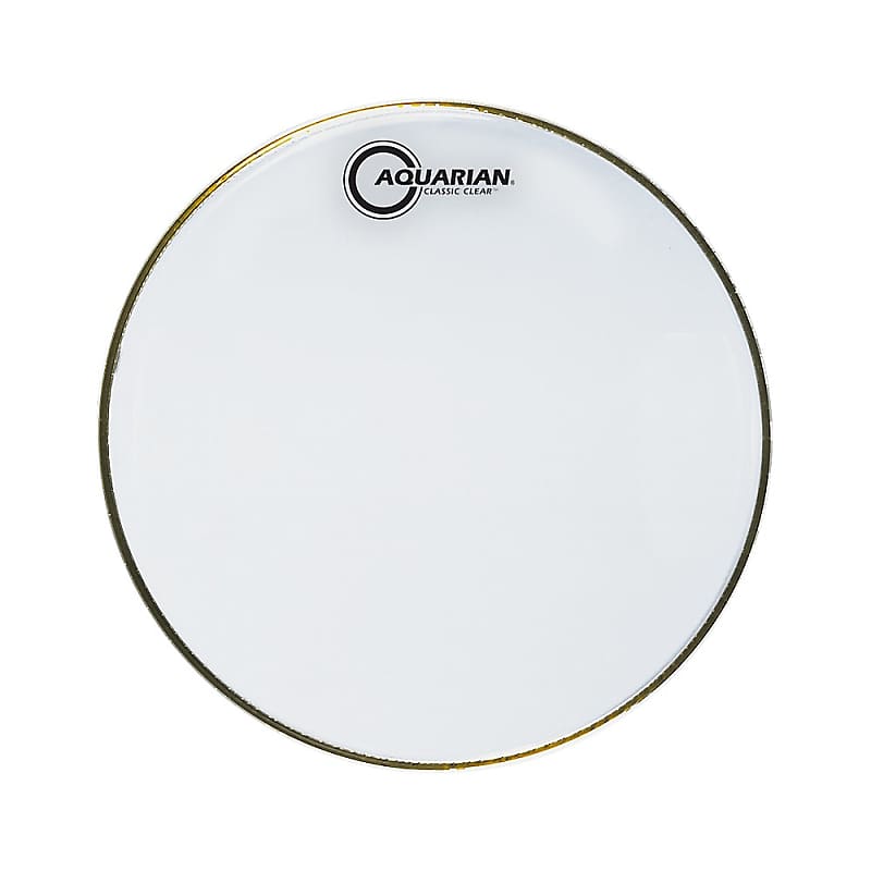 Aquarian Classic Clear Snare Bottom Drumhead 14 in. | Reverb