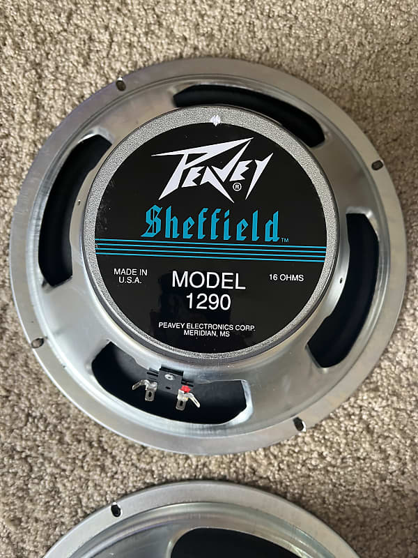 Vintage Peavey Speakers / 4, 16 Ohm Sheffield Model 1290’s | Reverb