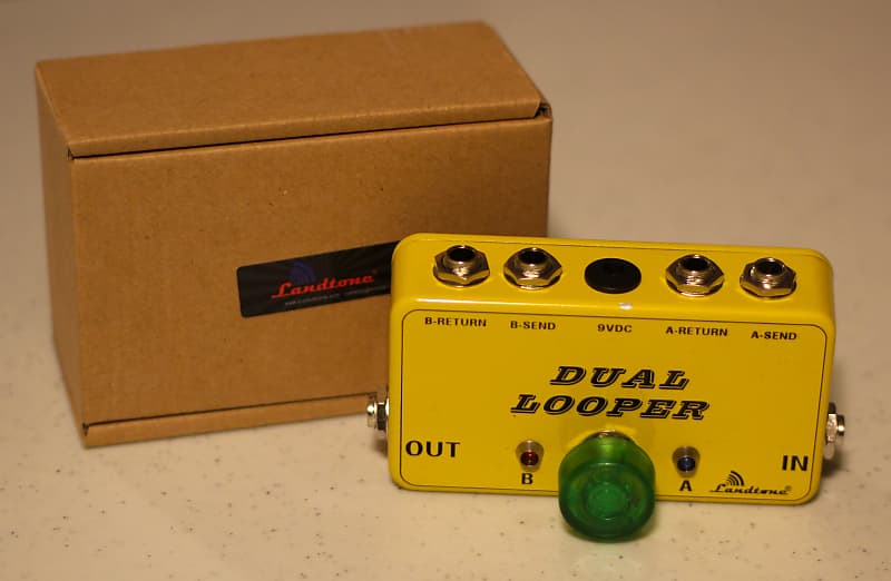 LANDTONE Dual Looper - Yellow | Reverb
