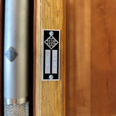 Telefunken ELA M 12 / C12 - Silver | Reverb
