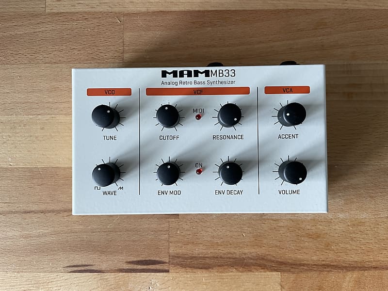 MAM MB 33 fully analog 303 clone Made in Germany monosynth | Reverb