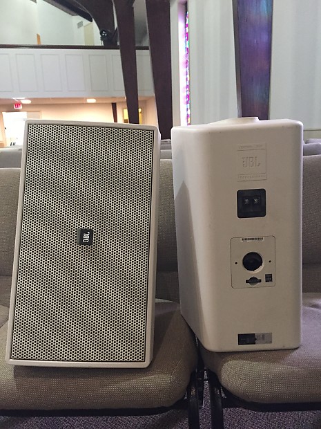 Pair of JBL Control 29 AV Indoor/Outdoor Speakers White | Reverb